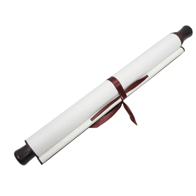 ROULEAU DE PAPIER Riz Long Parchemin Vierge Pour L'écriture Ornements ...