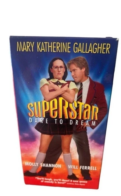 SUPERSTAR (VHS, 2000) Paramount PG-13 Molly Shannon Will Ferrell ...