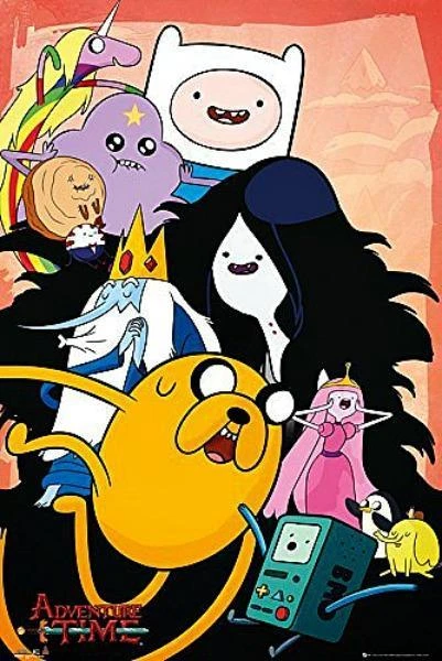 ADVENTURE TIME: COLLAGE - Maxi Poster 61cm x 91.5cm Nouveau et Scellé ...
