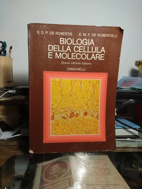 BIOLOGIA DELLA CELLULA e molecolare de Robertis Zanichelli 1983 EUR 13,90 - PicClick IT