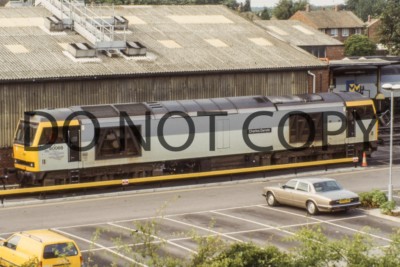 UK DIESEL TRAIN Railway Photograph Of Class 60 60068 Loco. Rm60-346 £1. ...