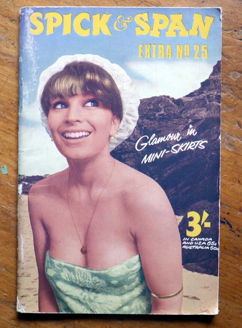 Spick And Span Extra Pin Up Glamour Magazine 25 1967 Susan Douglas 4440