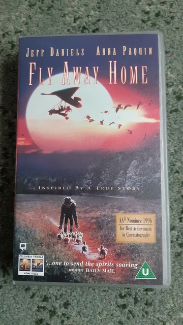 FLY AWAY HOME on VHS Video Tape (Jeff Daniels & Anna Paquin) £0.99 ...