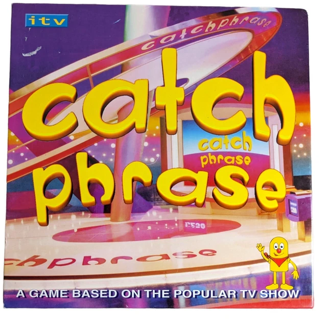 VINTAGE CATCH PHRASE Board Game Catch Phrase TV Gameshow Game Complete ...