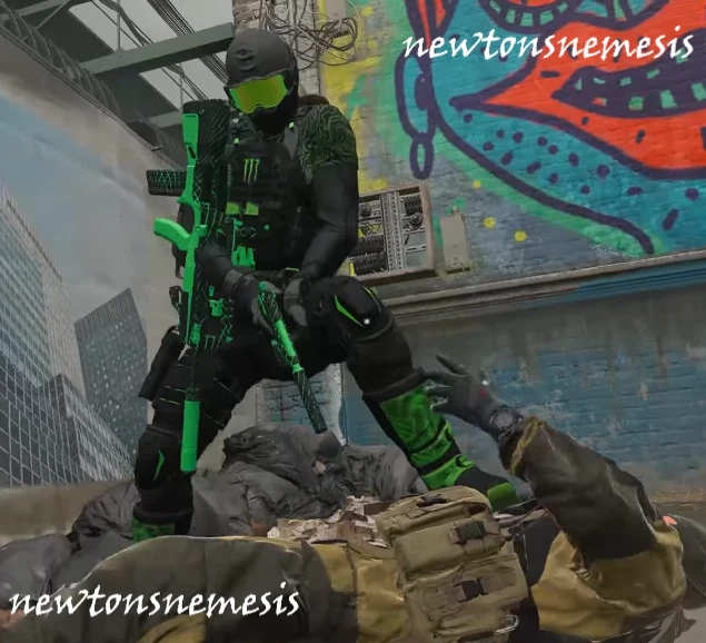 COD MW3 MONSTER The Beast code peau + extra ! Call of Duty Modern ...