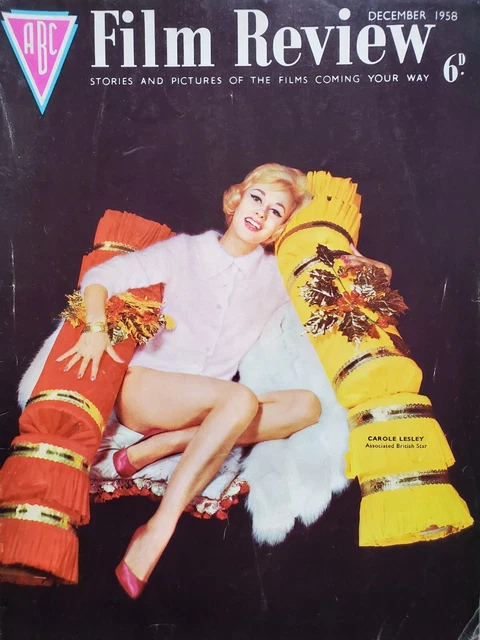 ABC FILM REVIEW Dec 1958 - Carole Lesley, Marilyn Monroe, Liz Taylor ...