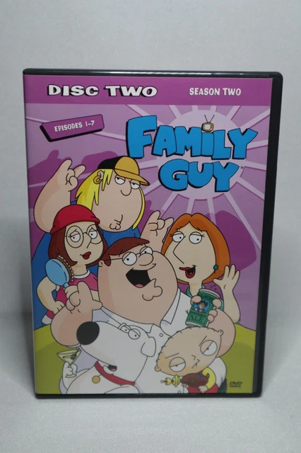 FAMILY GUY - Season 2, Disc Two (Ep 1-7) DVD $5.99 - PicClick CA