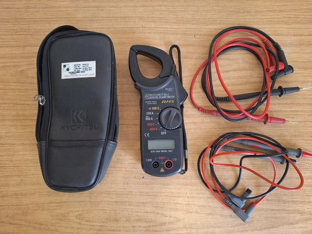 KYORITSU KEW SNAP Model 2027 Digital Clamp Meter £50.00 - PicClick UK