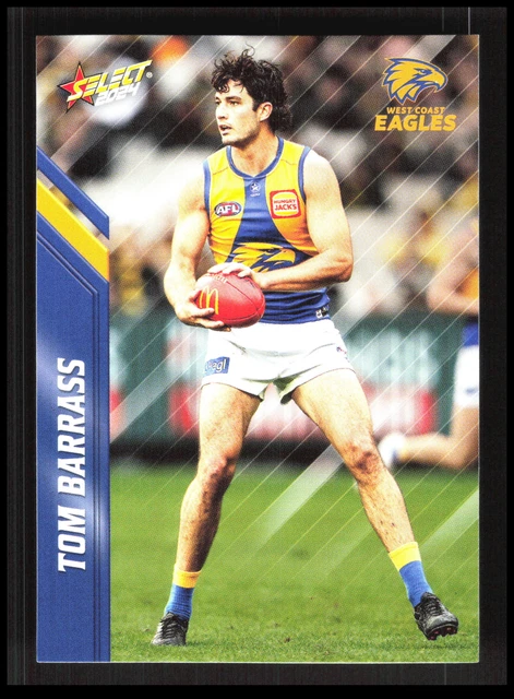 AFL 2024 SELECT West Coast Eagles Tom Barrass 162 Card CB-1-4-B-11 EUR ...