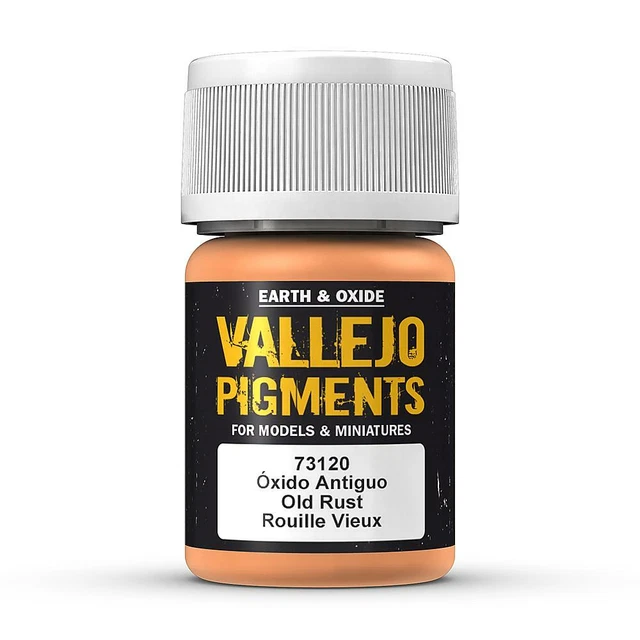 VALLEJO PIGMENTS 73.120 - Plus Vieux Rouille, 30 ML EUR 3,78 - PicClick FR