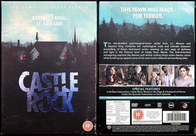 CASTLE ROCK : Series 1 Complete (Triple DVD) 2019, Warner Brothers ...