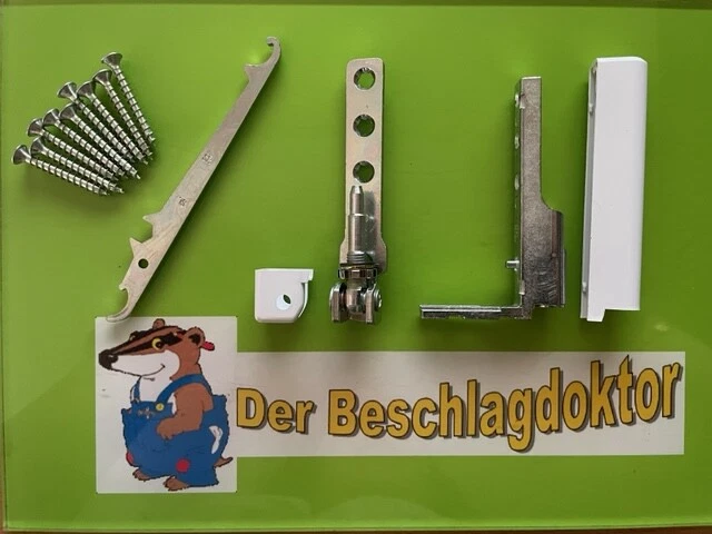 SIEGENIA-AUBI ECKLAGER EB 005 & Flügelband EW 203 ( EW - V ) m. Zubehör ...