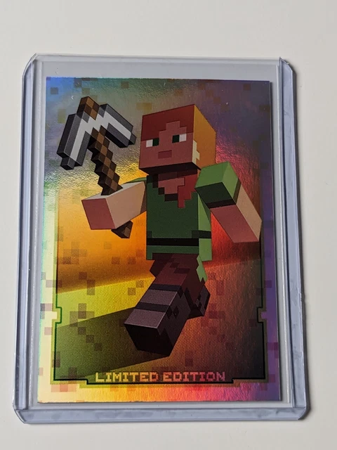 PANINI MINECRAFT ADVENTURE Trading Card Collection Limited Edition Alex ...