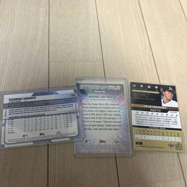 SHOHEI OTANI YOSHINOBU YamamoCard V4 EUR 42,89 - PicClick DE