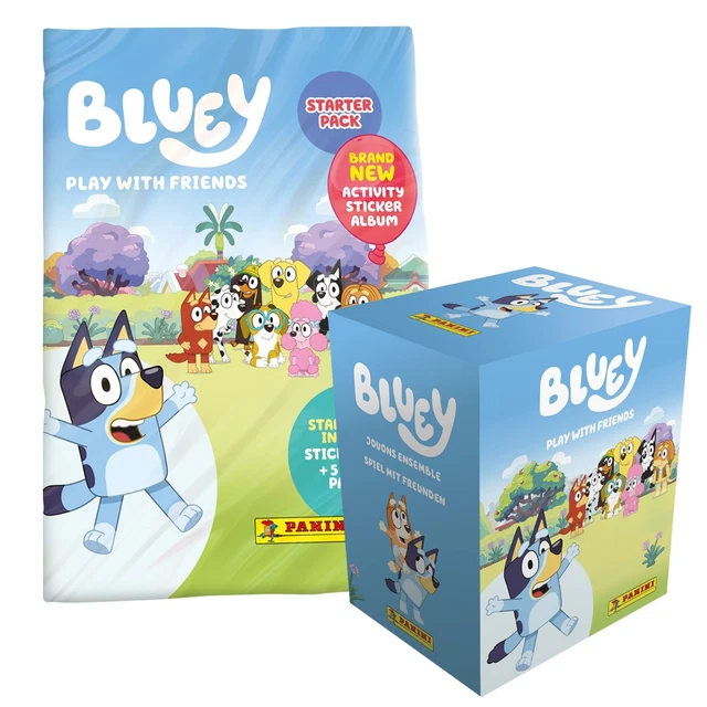PANINI BLUEY PLAY with Friends Sticker Collection £8.75 - PicClick UK