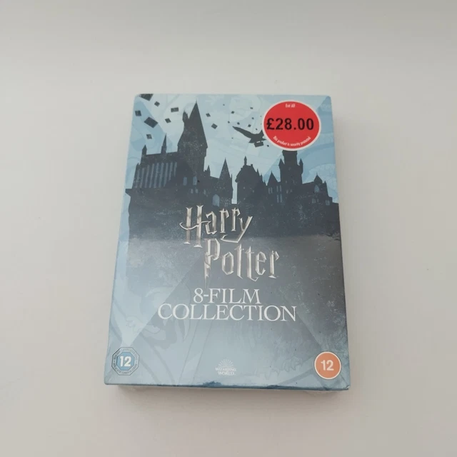 HARRY POTTER 8 Film Collection 8 Disc Set PG 12 Wizarding World English ...