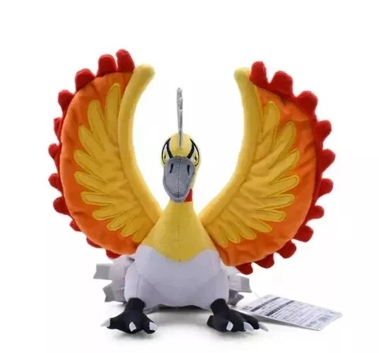 POKEMON LEGANDARY SHINY Ho-Oh Soft Teddy 24cm £19.99 - PicClick UK