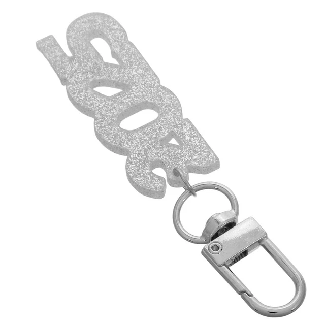 CUTE 2025 NUMBER Keychain Acrylic New Year Keyring Ideal For Graduation ...