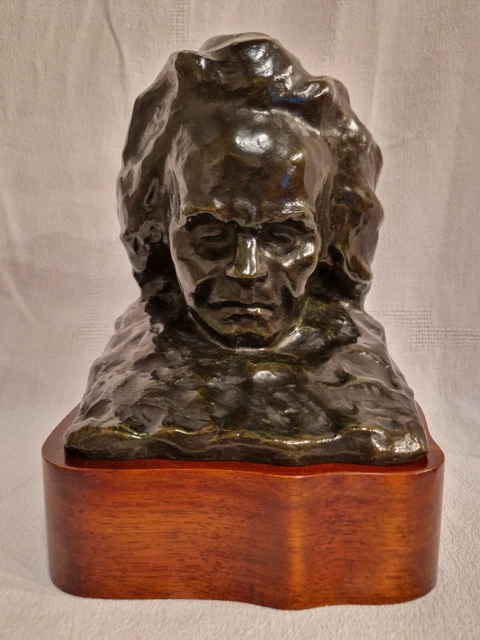 TÊTE DE BEETHOVEN en bronze signé PAUL GASTON DEPREZ EUR 200,00 ...