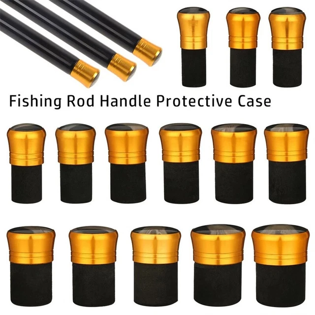 FISHING ROD FRONT Plug Foam Plug 10mm-20mm Hand Rod Sponge Metal Front ...