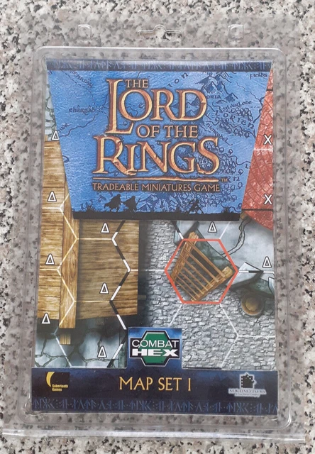 LOTR LORD OF The Rings, Map Set 1, Combat Hex £5.00 - PicClick UK