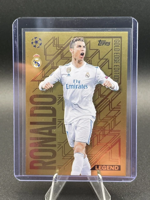 GOLD EDGE EDITION Cristiano Ronaldo Match Attax 2024/2025 Real Madrid #GE7 £16.32 - PicClick UK