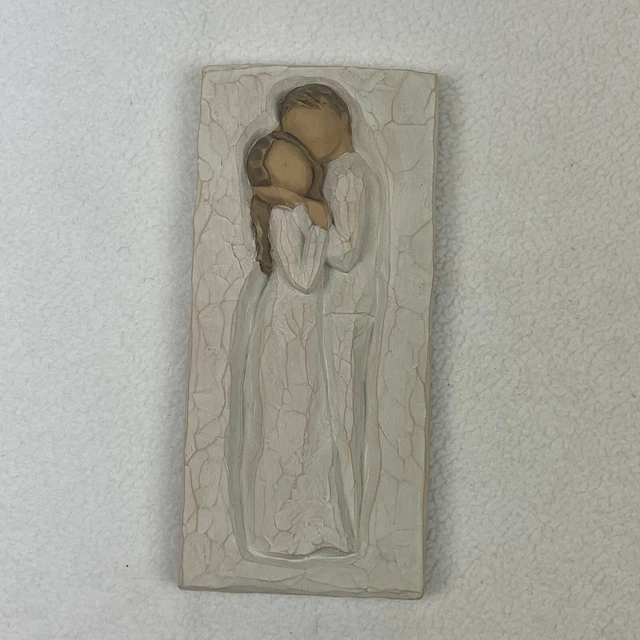 WILLOW TREE EMBRACE Wall Plaque by Susan Lordi for Demdaco £7.55 ...