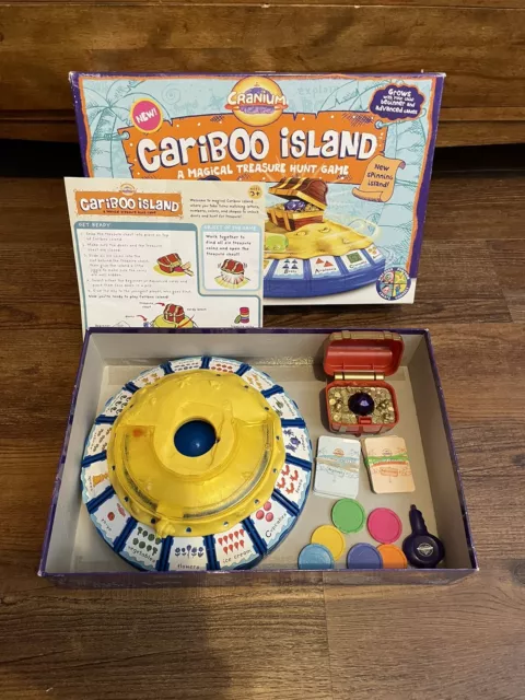 CRANIUM CARIBOO ISLAND Magical Treasure Hunt Complete Kids Board Game ...