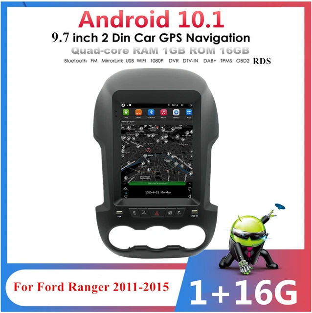9,7 &ANDROID 10.1 Haupteinheit für Ford Ranger 2011-2015 Stereo Radio ...