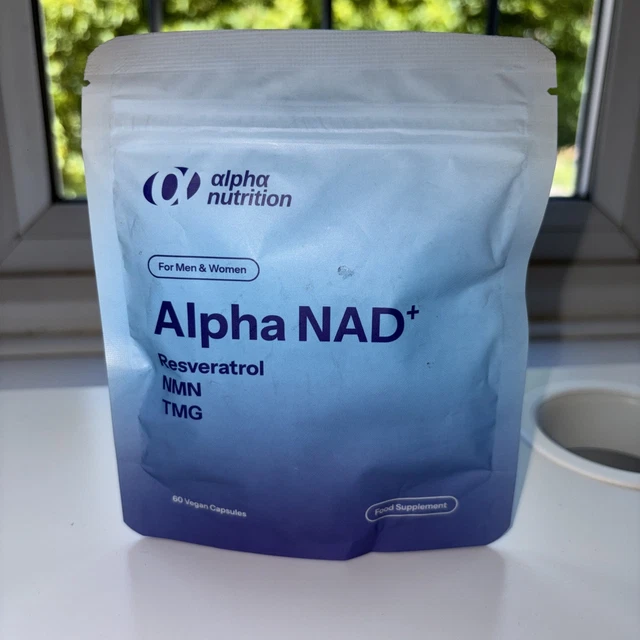 ALPHA NUTRITION NAD+ Supplement | NMN, Resveratrol and TMG 3 in 1 ...