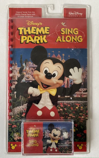 DISNEY'S THEME PARK Sing-Along by Disney Cassette. Canadian Version ...