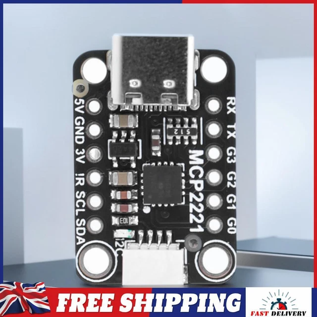 MCP2221A MCP2221A BREAKOUT ADC I2C USB To GPIO Module Board for Stemma ...