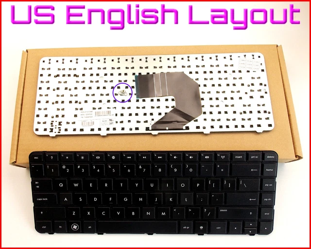 LAPTOP KEYBOARD FOR HP Compaq Presario CQ57-401EO CQ57-311SF US Layout ...