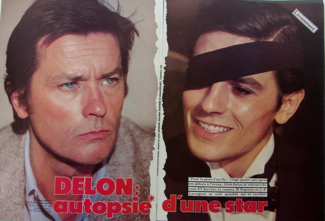 COUPURE DE PRESSE Clipping 1981 Alain Delon (8 pages) EUR 4,00 - PicClick FR