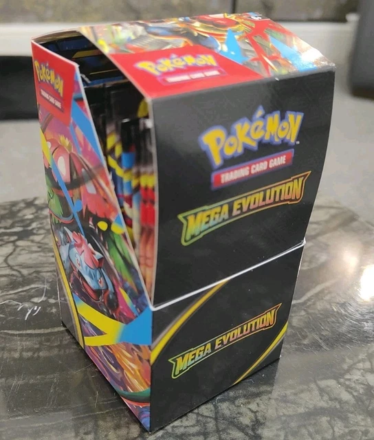 🔥POKEMON TCG MEGA Evolution Half Booster Box 18 Packs Brand New ...