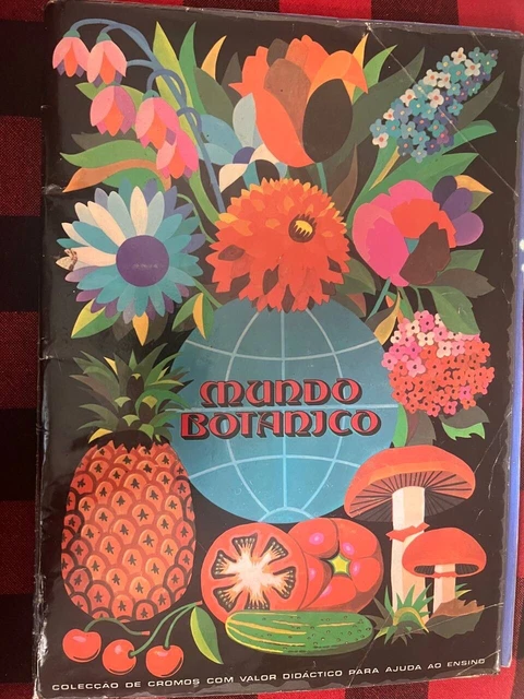 1970-80S BOTANICAL WORLD MUNDO BOTANICO STICKERS ALBUM COMPLETE ...
