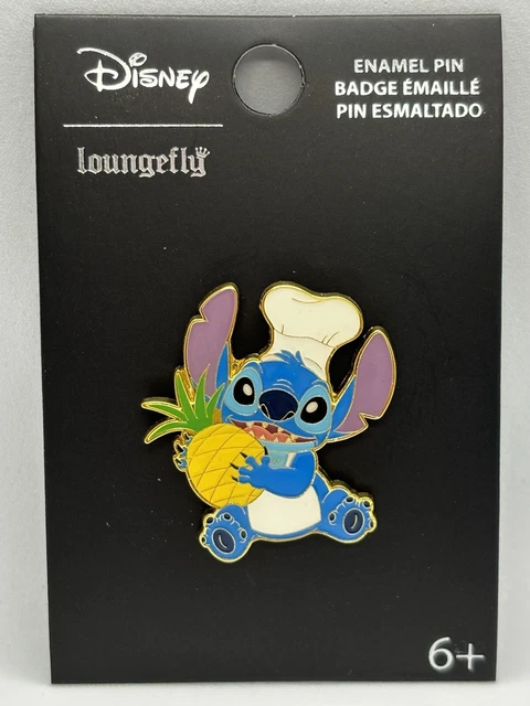 LOUNGEFLY DISNEY LILO & Stitch Chef Pineapple 2024 Disney Pin NWT £16. ...