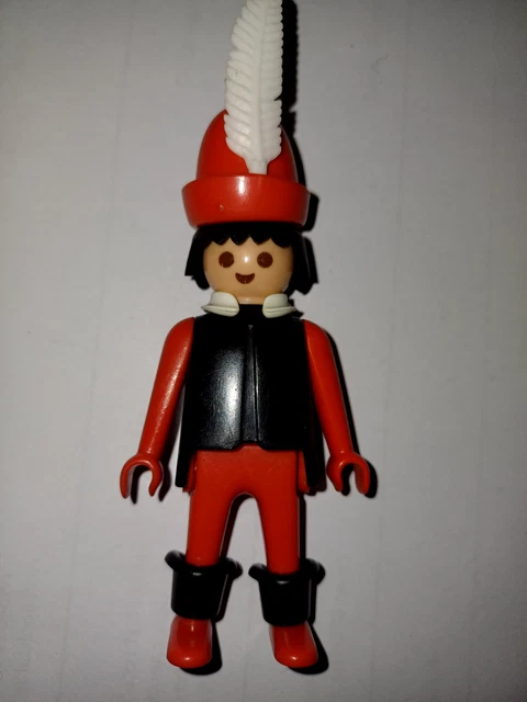 PLAYMOBIL MÉNESTREL KLICKY vintage geobra 3293 3377 3411 3444 médiéval ...