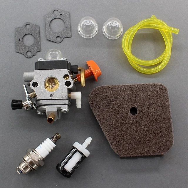 STRING TRIMMER CARBURETOR Garden Air Filter Replaces For Stihl FS100R ...