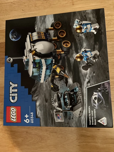 60348 LEGO CITY Lunar Roving Vehicle NASA Inspired Space Set 275 Pieces ...