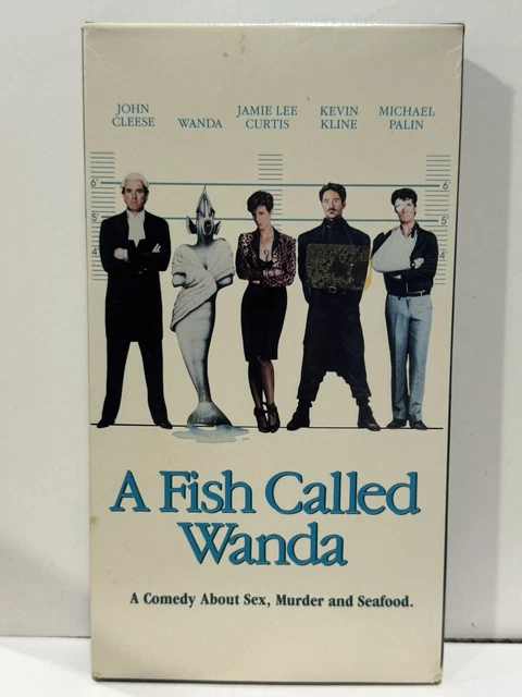 A FISH CALLED WANDA (Jamie Lee Curtis-John Cleese) -VHS £9.47 - PicClick UK