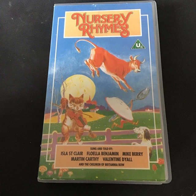 NURSERY RHYMES VHS, 1992 Seventy Favourite Nursery Rhymes/Songs £3.84 ...