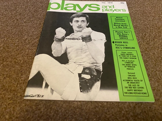 PLAYS AND PLAYERS Magazine 1979 May Michael Pennington Roger Rees Ben ...