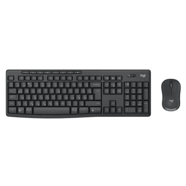 CLAVIER ET SOURIS Logitech MK370 Graphite Qwerty hebreo EUR 69,69 ...