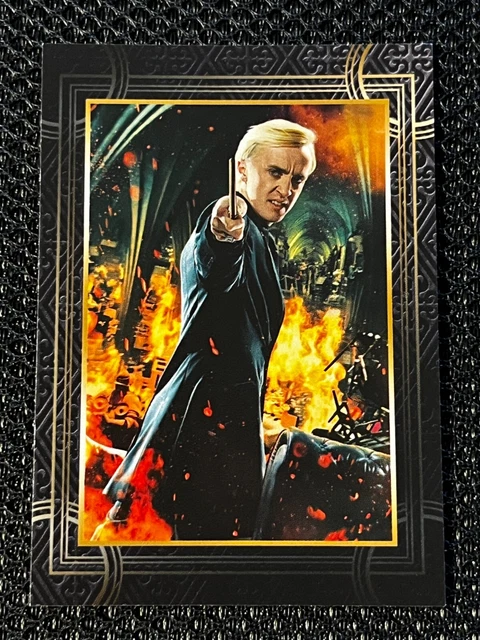 HARRY POTTER WELCOME Hogwarts Wizarding World Trading Card Malefoy ...