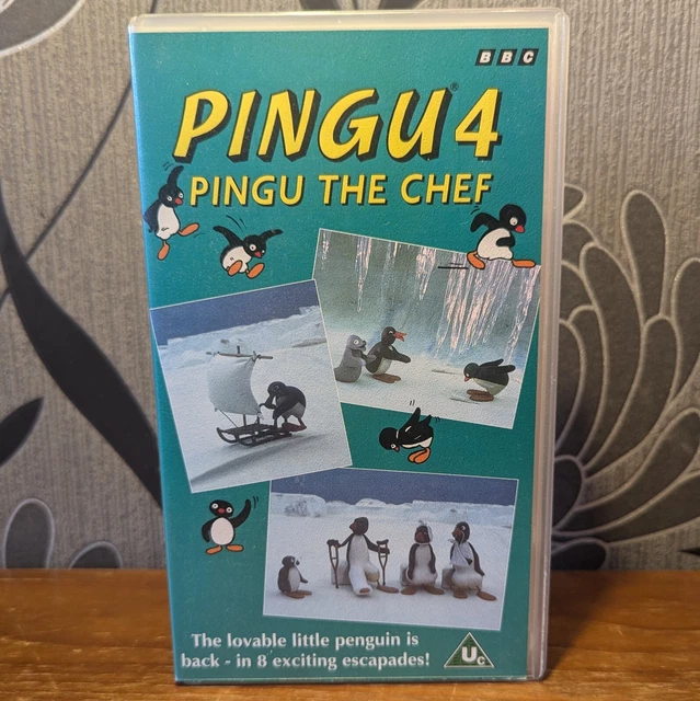 PINGU 4 - Pingu The Chef VHS PAL *Tested* Childrens Kids £8.99 ...
