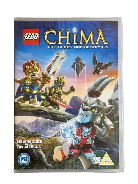 LEGO LEGEND OF Chima: Chi, Tribes & Betrayal [DVD] [2014] Brand New ...