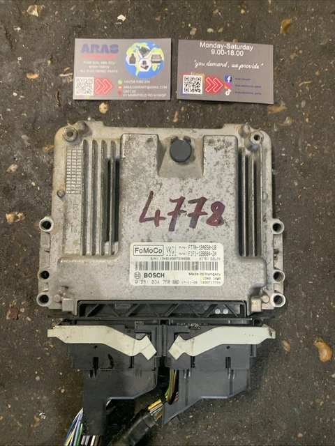 FORD TRANSIT COURIER Ecu Engine Control Unit 0281034760 / Ft7A-12A650-Ub £149.99 - PicClick UK
