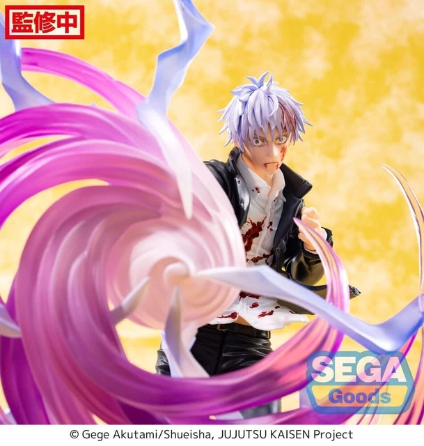 JUJUTSU KAISEN STATUA Satoru Gojo Hollow Purple Figure Sega Luminasta ...