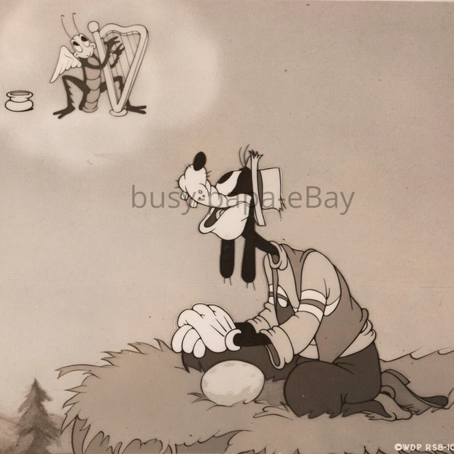 1939 GOOFY AND Wilbur Animated Mickey Mouse Walt Disney Cartoon Press ...